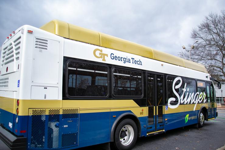 Parking and Transportation Services Launches New Hybrid Bus | Research
