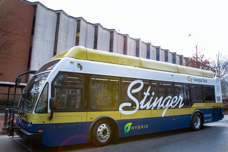 Parking and Transportation Services Launches New Hybrid Bus | Research